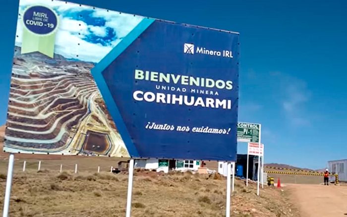 Minera IRL anuncia mayor exploración en minera aurífera Corihuarmi ...