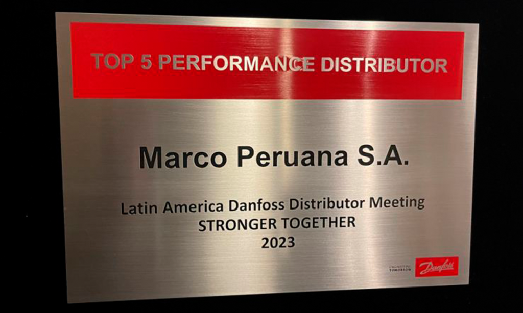 MARCO Peruana es reconocido como el Distribuidor Número 1 de Danfoss ...