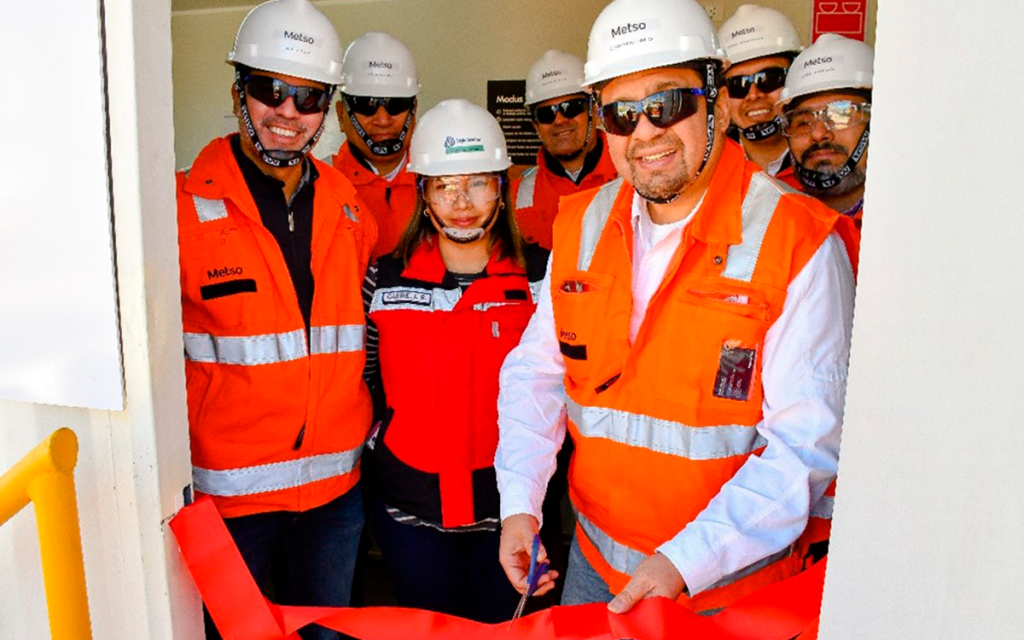 Metso inaugura primer container autosostenible en importante mina ...