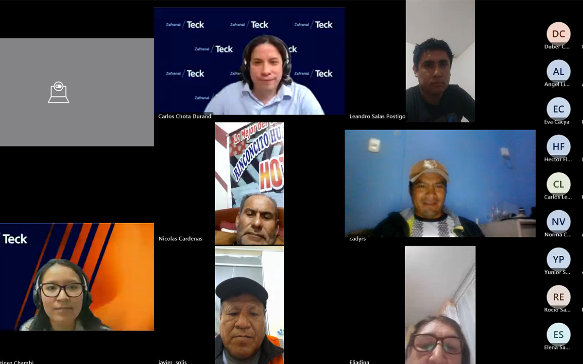 A través de conferencias virtuales más de 400 personas fueron ...